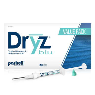 Dryz Blu - Gingival Hemostatic Retraction Paste Value kit: 25 x 0.5 ...