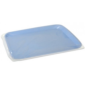 Plasdent Plastic tray cover, 12' x 16.' Fits 'A' 'B' & 'E' size trays ...