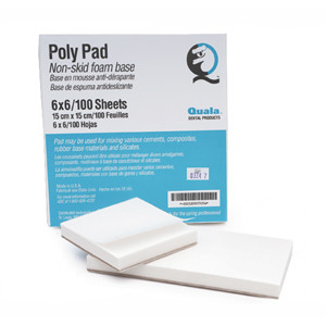 Quala 3' x 3' (8cm x 8cm) Poly Mixing Pads, 6/Pk, 100 sheet pads. Box ...