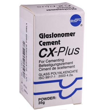 CX Plus Powder Only - Glass Ionomer Cement, 35 Gm. Bottle - The Dental ...