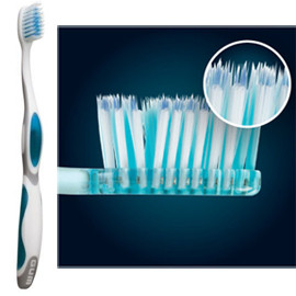 GUM Summit Adult Toothbrush with Soft Bristles and Full Compact Head 12 ...