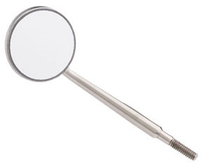 Crystal HD Mouth Mirror Head - #4 (22mm dia.) Cone Socket Stainless ...