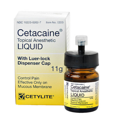 Cetacaine Topical Anesthetic Liquid Topical Anesthetic Liquid, 11g ...