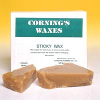 Corning Waxes Sticky Wax, Yellow, 1 lb. - The Dental Market U.S.
