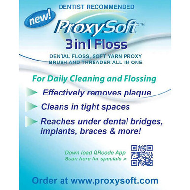 ProxySoft 3-in-1 Trial Packs, 100/Pkg. - The Dental Market U.S.