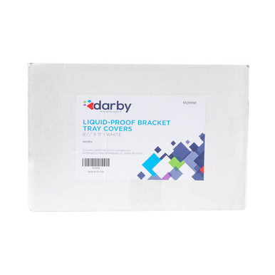 Liquid-Proof Bracket Tray Covers 8 1/2" x 11", White, 500/Box - The ...