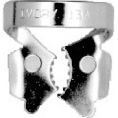 Rubber Dam Clamp 13A, Lower Left Molar - The Dental Market U.S.
