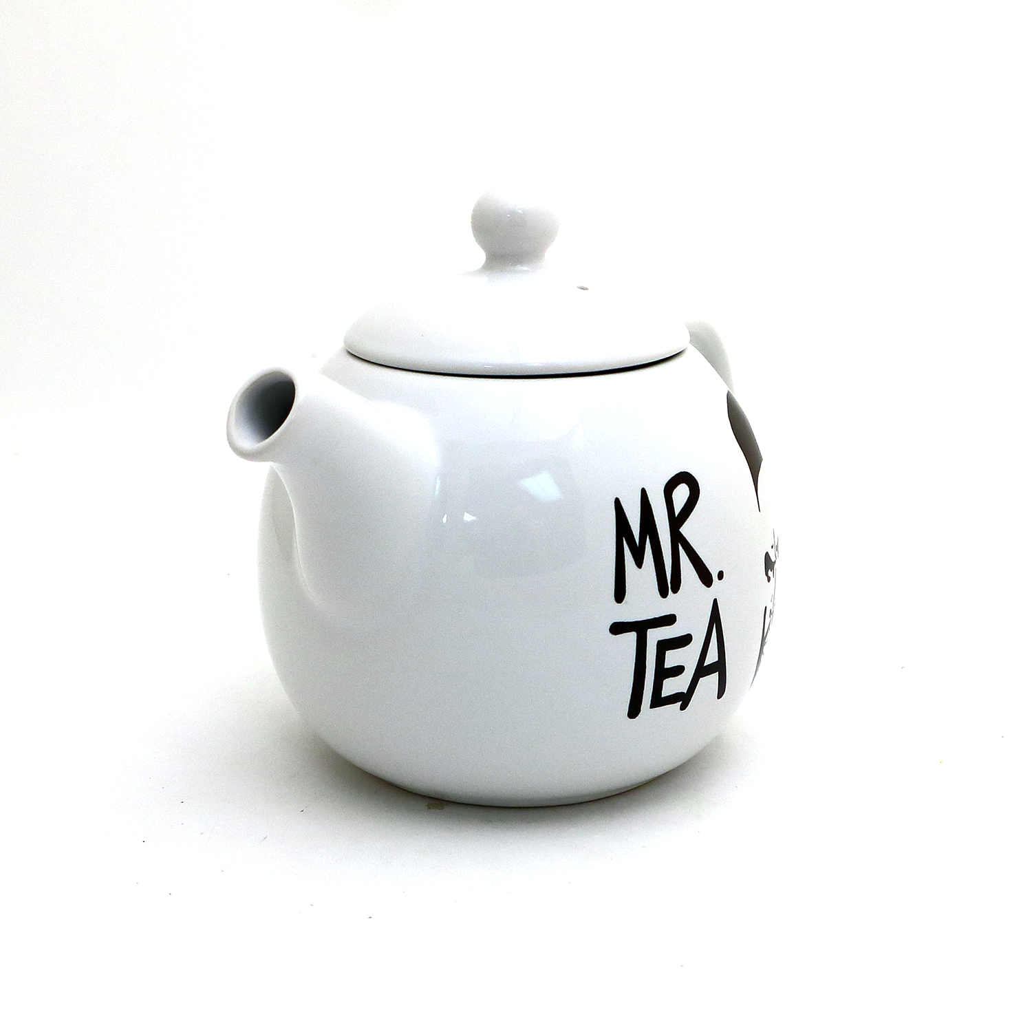 Mr. Tea Small Round Teapot - LennyMudWholesale