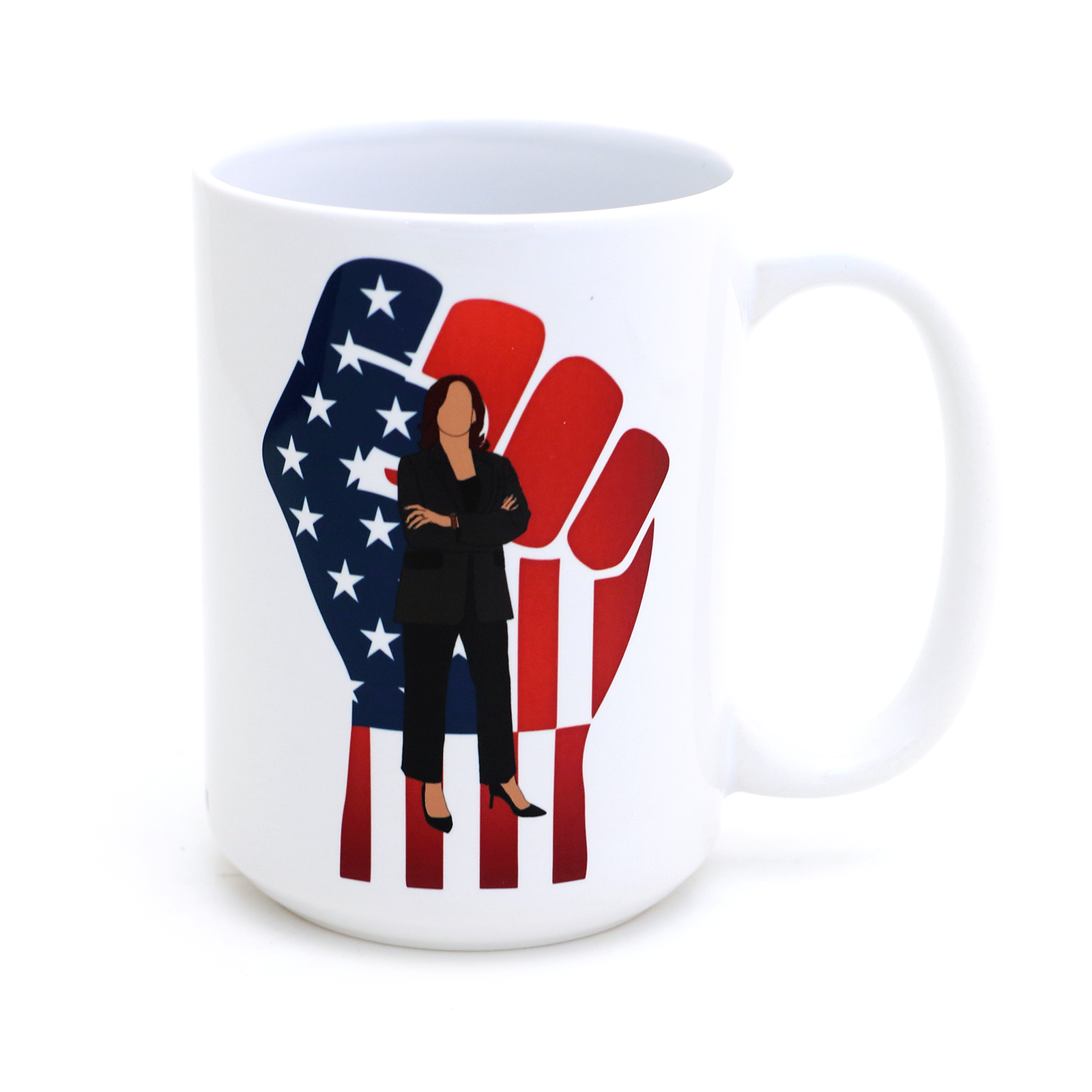 Kamala Harris mug, Strength and Power, 15 oz. political mug ...
