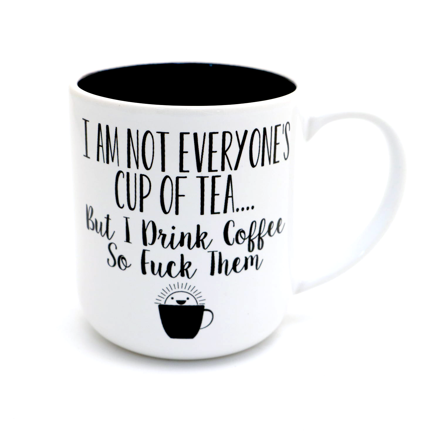 Not Everyone's Cup of Tea Coffee mug- Mature Language - LennyMudWholesale
