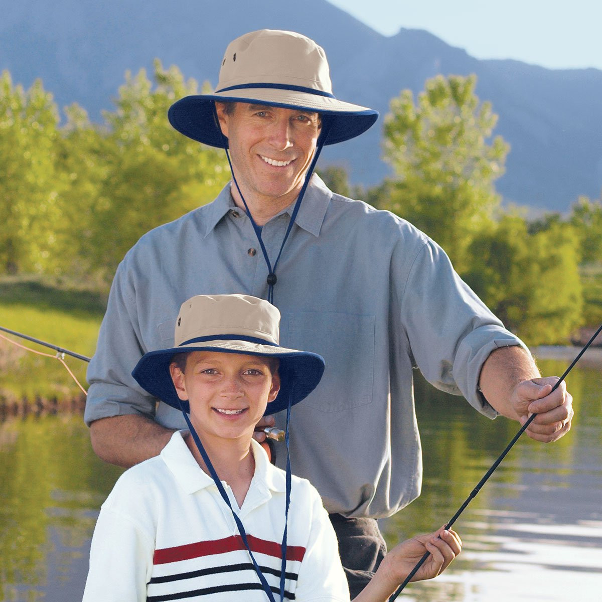 Childrens Wallaroo Safari Style Junior Explorer UPF50+ Sun Hat ...