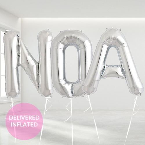 Letter balloon delivery store