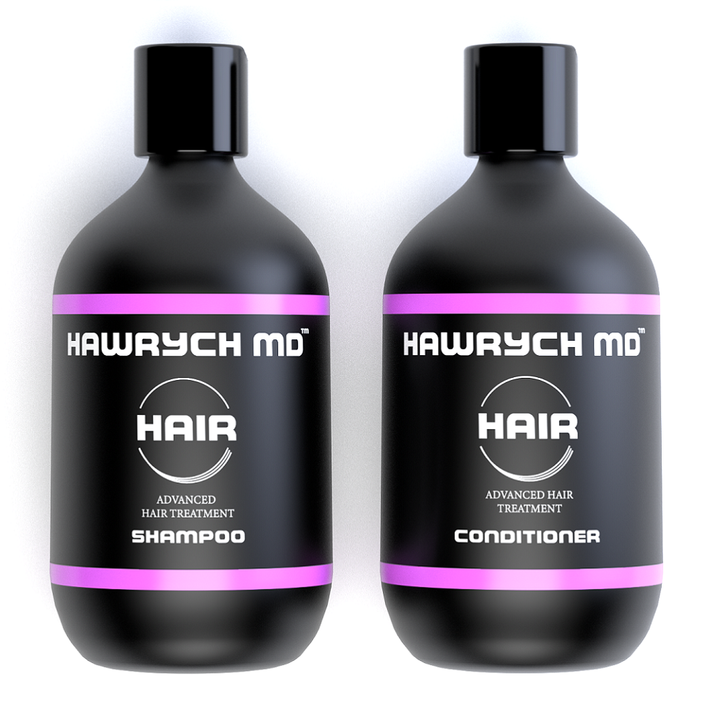 HAWRYCH MD Advanced Hair Treatment Shampoo and Conditioner Set ...