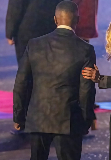 Jamie Foxx Back in Action Black Suit