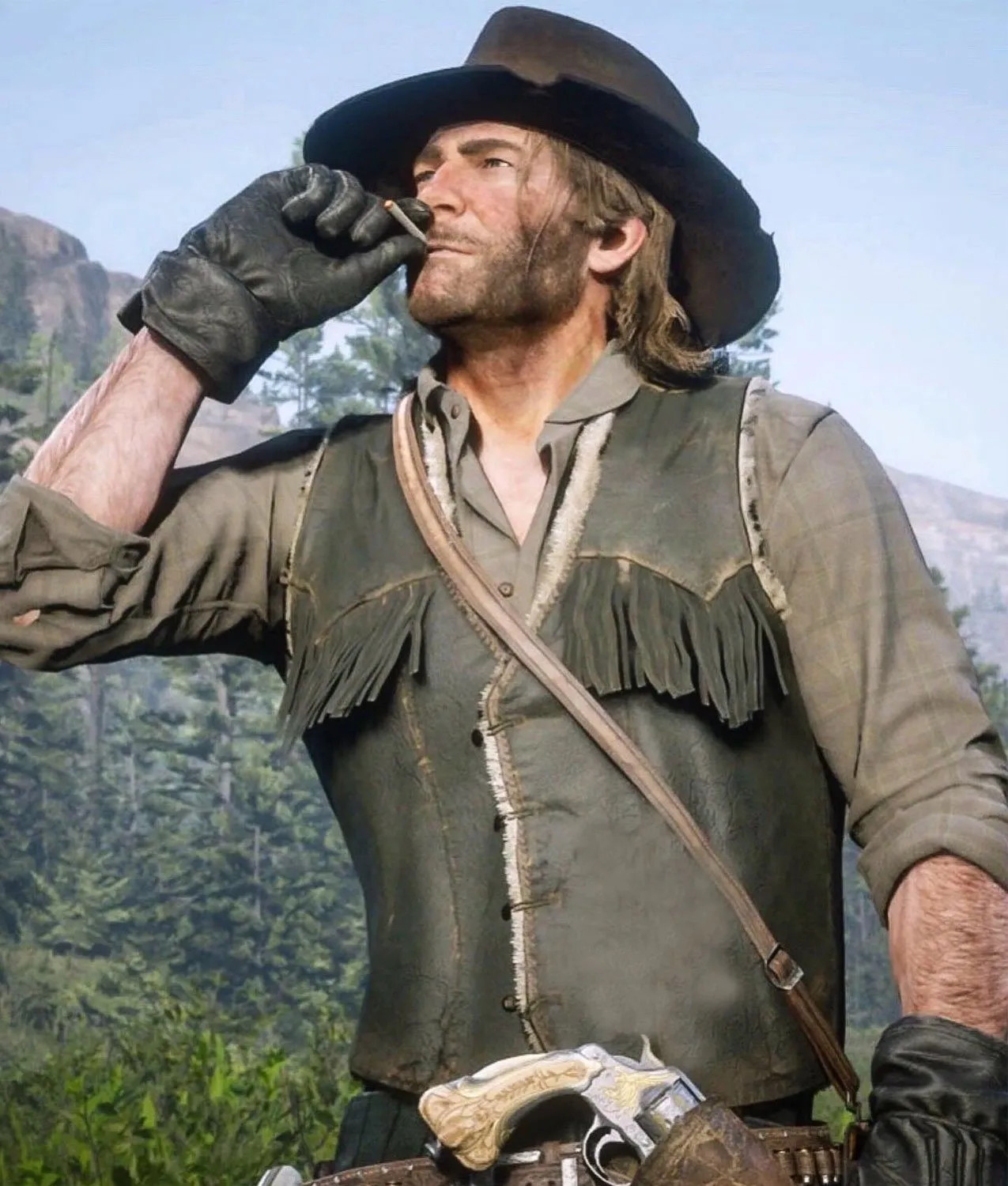 Arthur Morgan Red Dead Redemption 2 Leather Vest