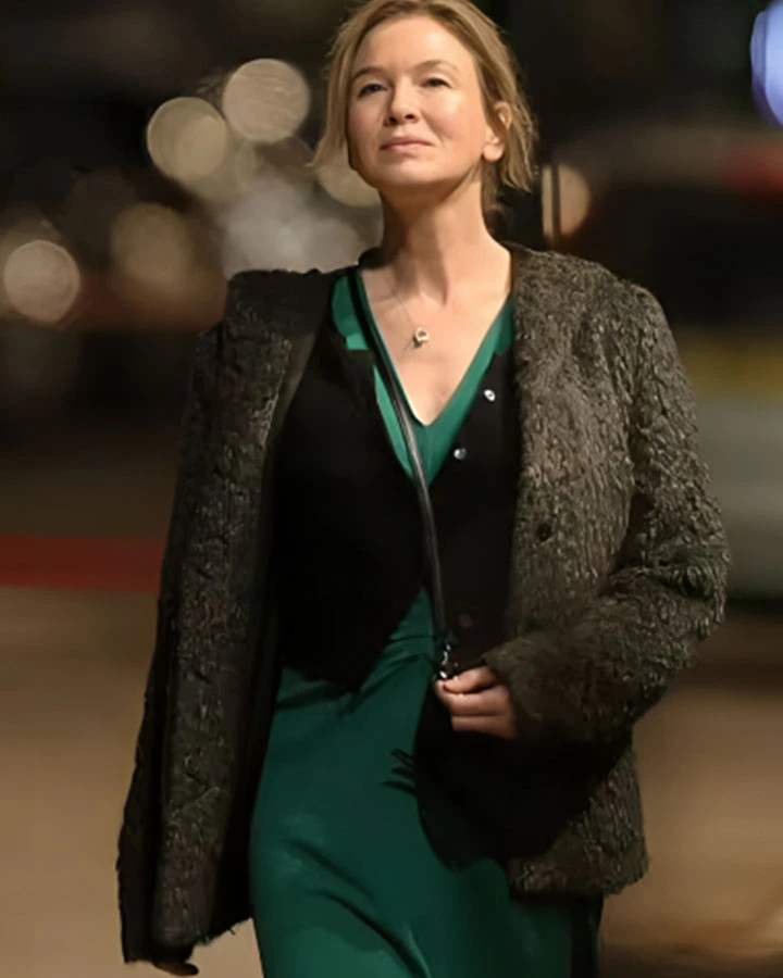 Renée Zellweger Bridget Jones: Mad About the Boy Fur Coat