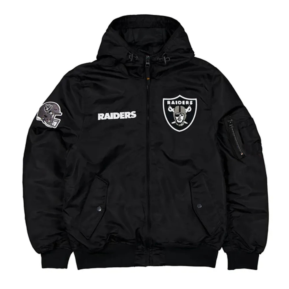 Las Vegas Raiders Hooded Jacket