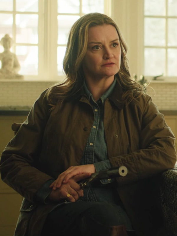 Alison Wright The Madness S01 Brown Jacket