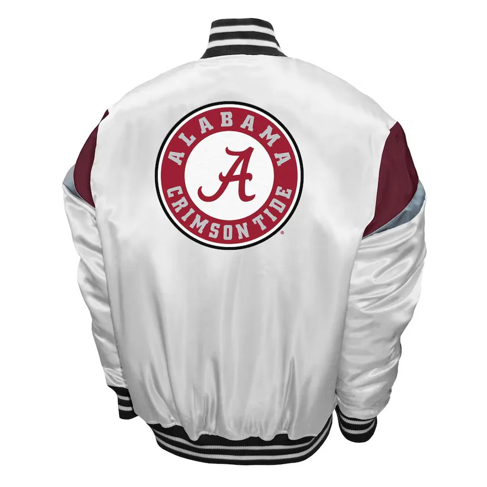 Alabama Crimson Satin Jacket