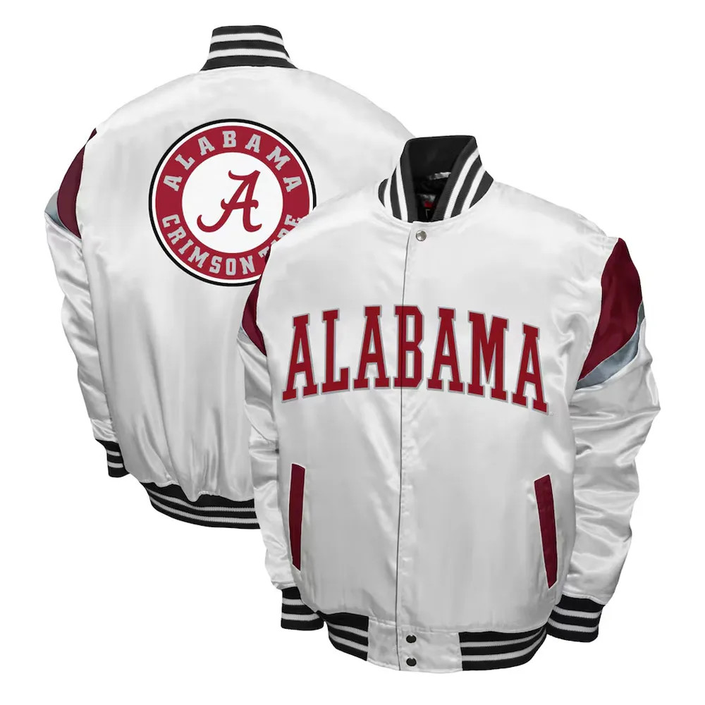 Alabama Crimson Satin Jacket