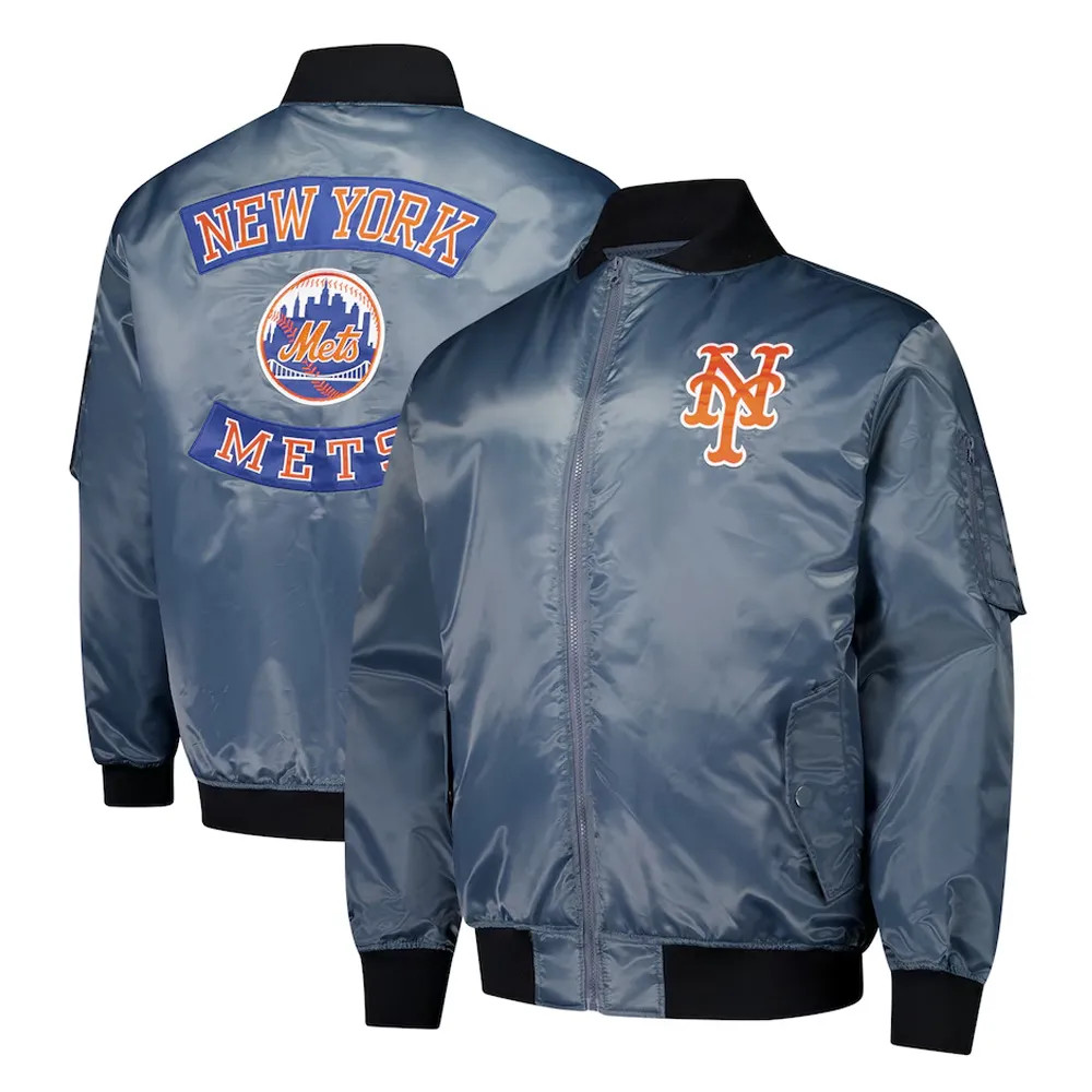 New York Mets Charcoal Jacket
