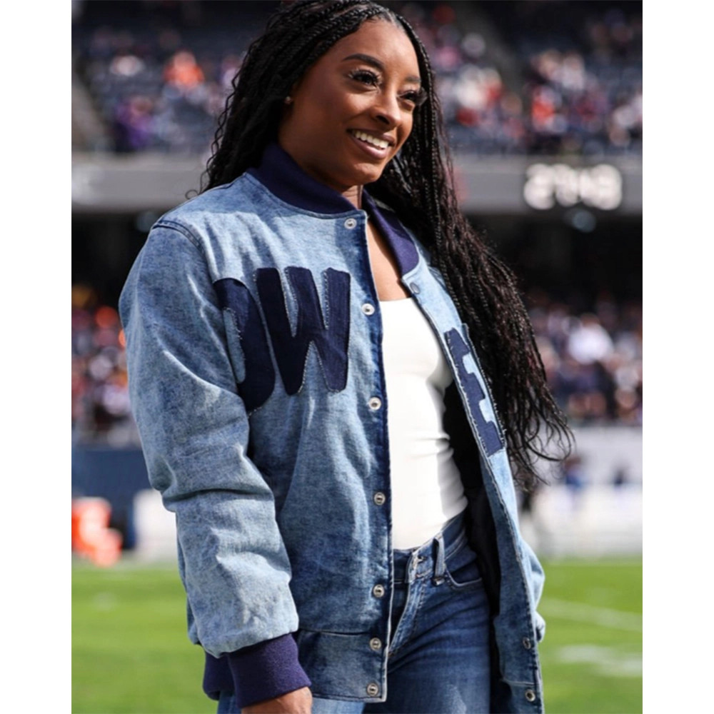 Simone Biles Blue Jacket
