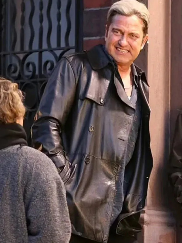 Gerard Butler In the Hand of Dante Leather Jacket