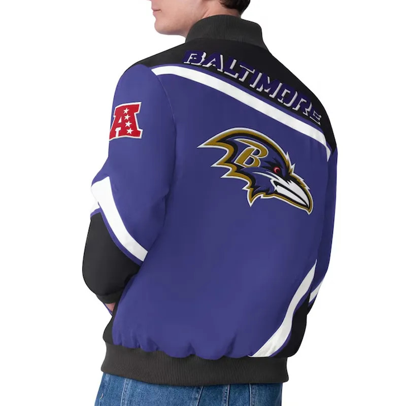 Baltimore Ravens Maximum Racing Jacket