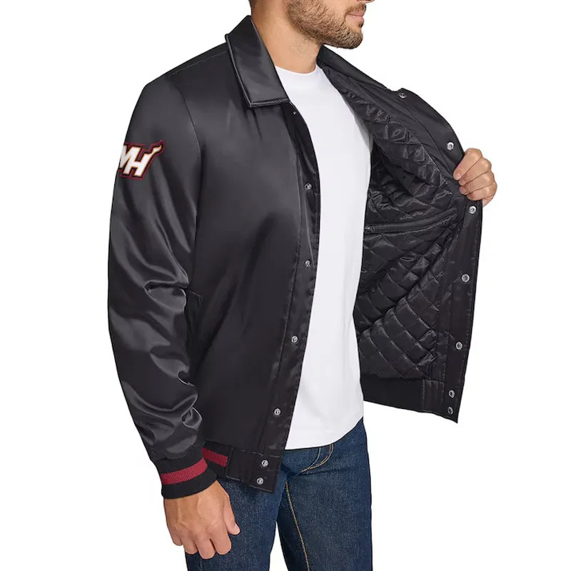 Miami Heat Stitch Applique Jacket