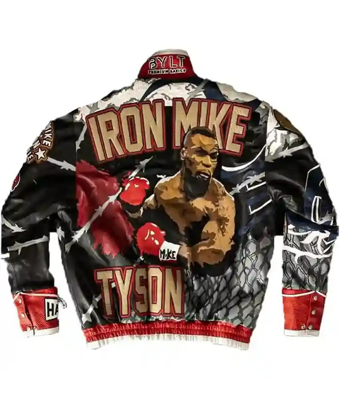 Iron Mike Tyson Leather Jacket
