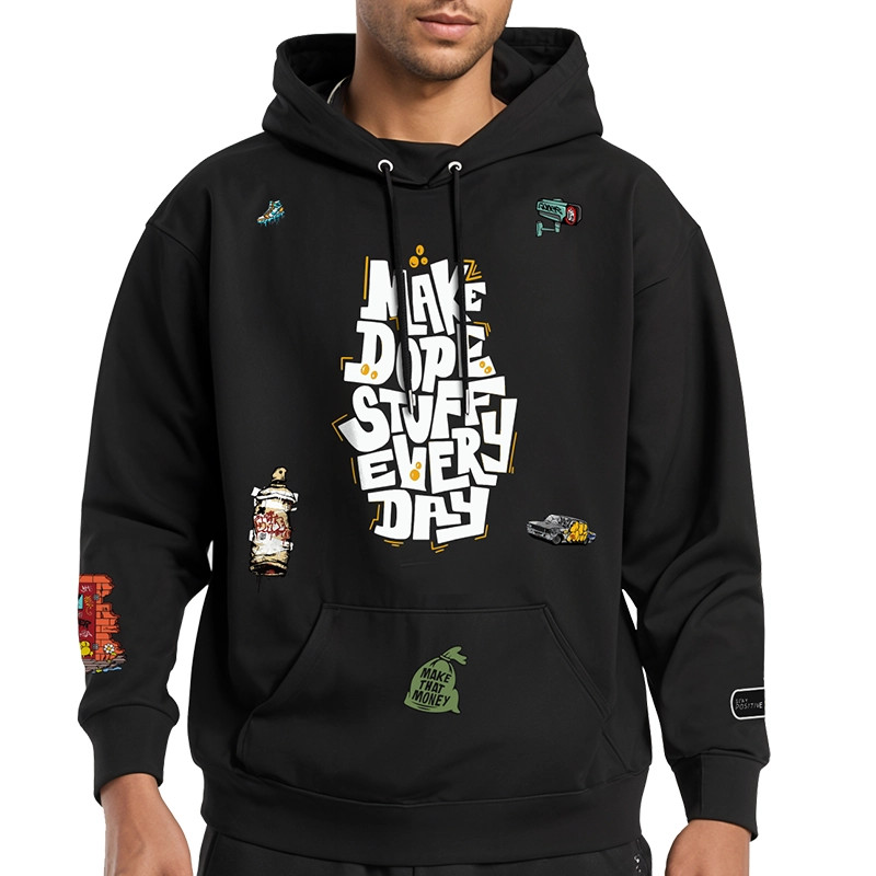Dope Stuff Black Hoodie