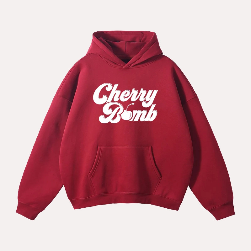 Cherry Bomb Red Hoodie
