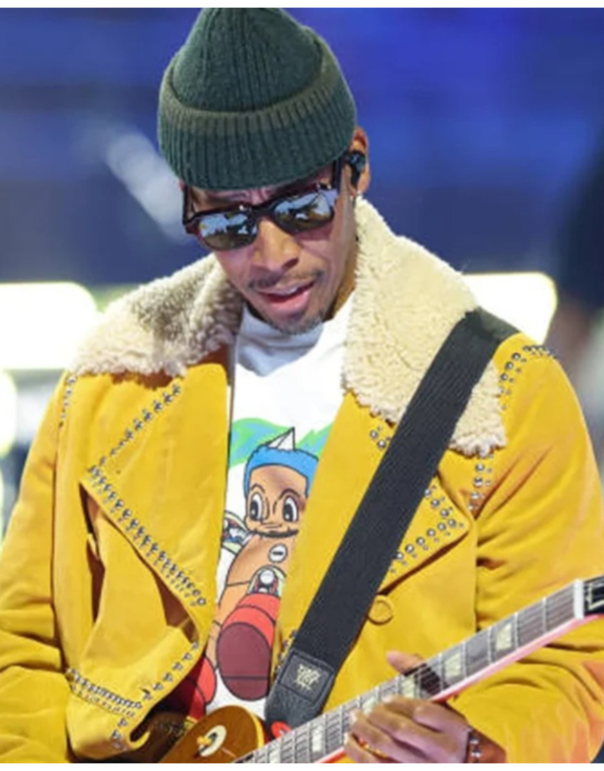 Raphael Saadiq 2025 NBA All-Star Game Suede Jacket