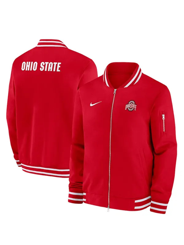 Ohio State Buckeyes 2025 Red Jacket