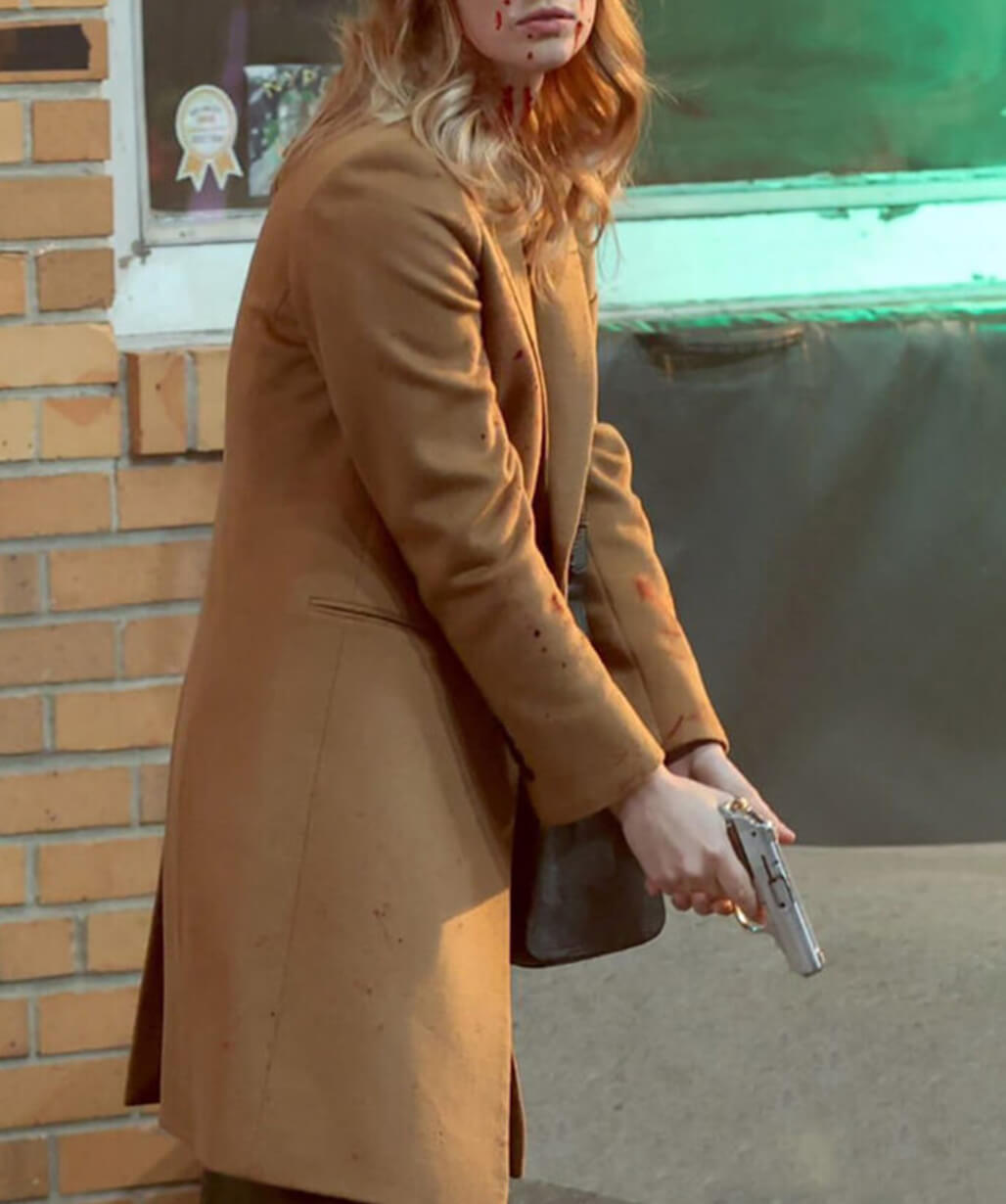 Deborah Ann Woll Daredevil Born Again Coat