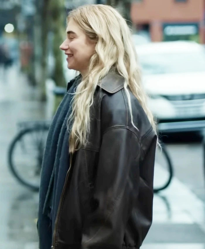 All of You Imogen Poots Leather Jacket