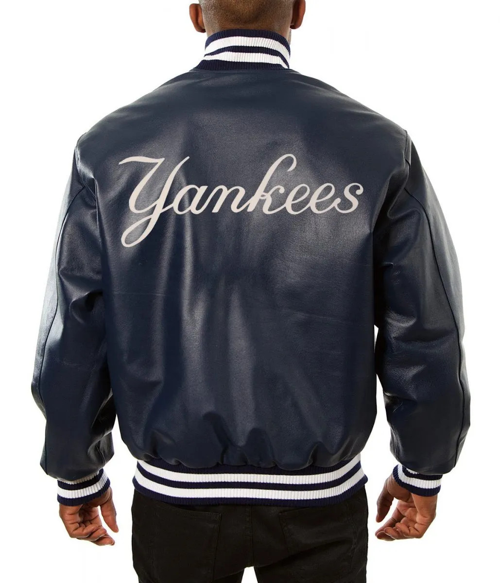 New York Yankees Leather Jacket