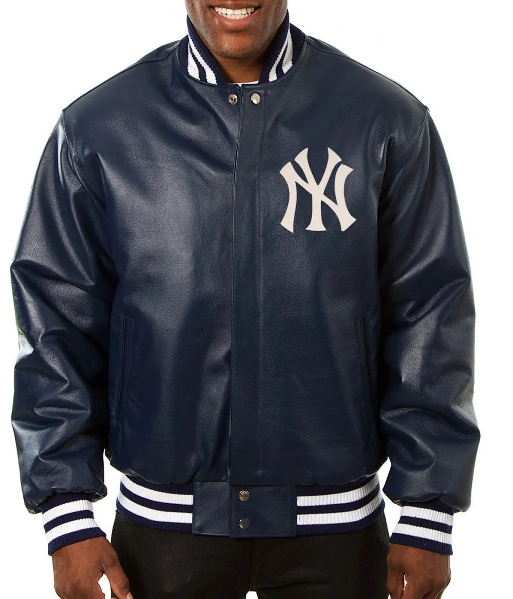 New York Yankees Leather Jacket