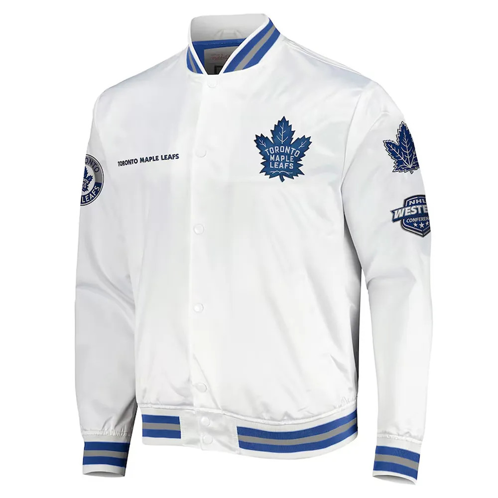 Toronto Maple Leafs White Jacket