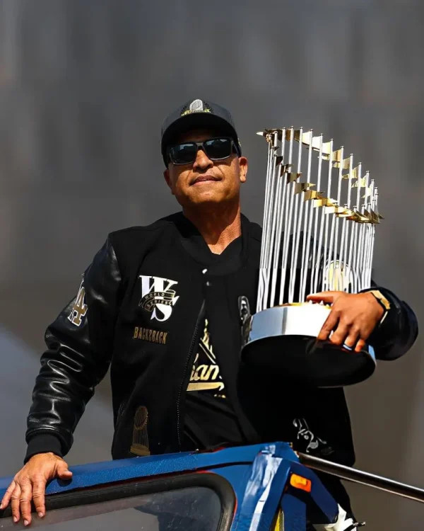 Dodgers World Series Championship Dave Roberts Parade Jacket