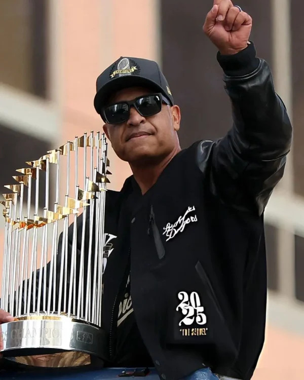Dodgers World Series Championship Dave Roberts Parade Jacket