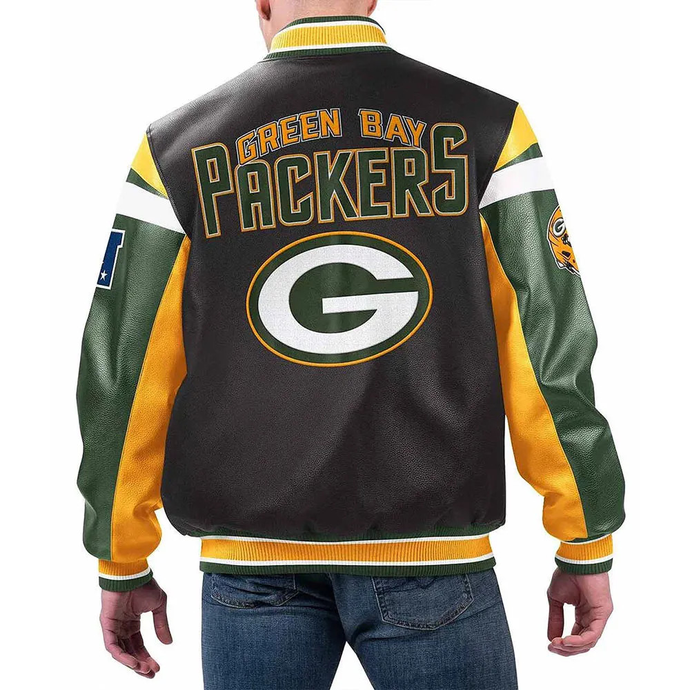 Green Bay Packers Leather Jacket