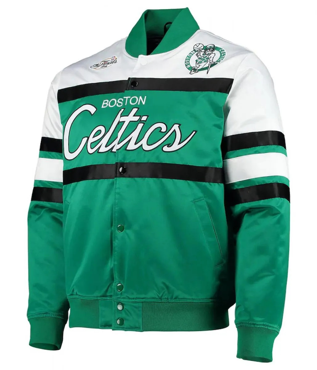 Boston Celtics Hardwood Classics Script Jacket