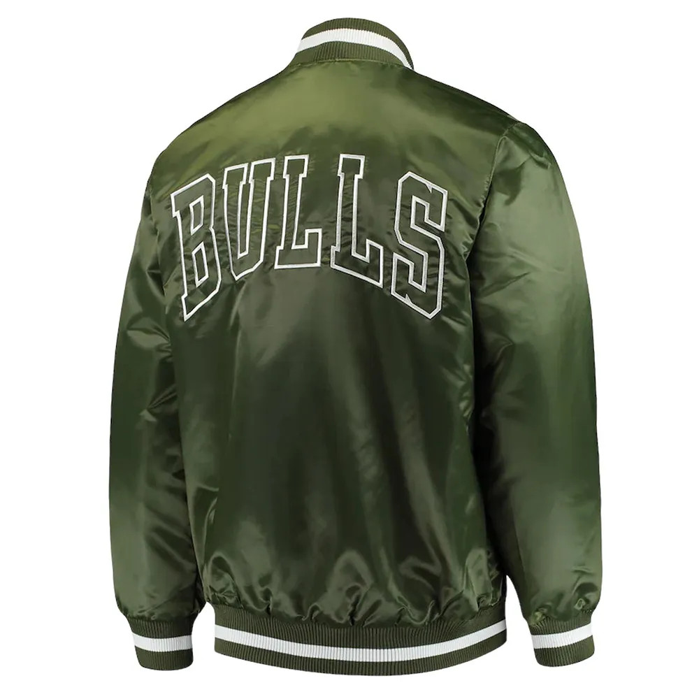 Chicago Bulls Green Jacket