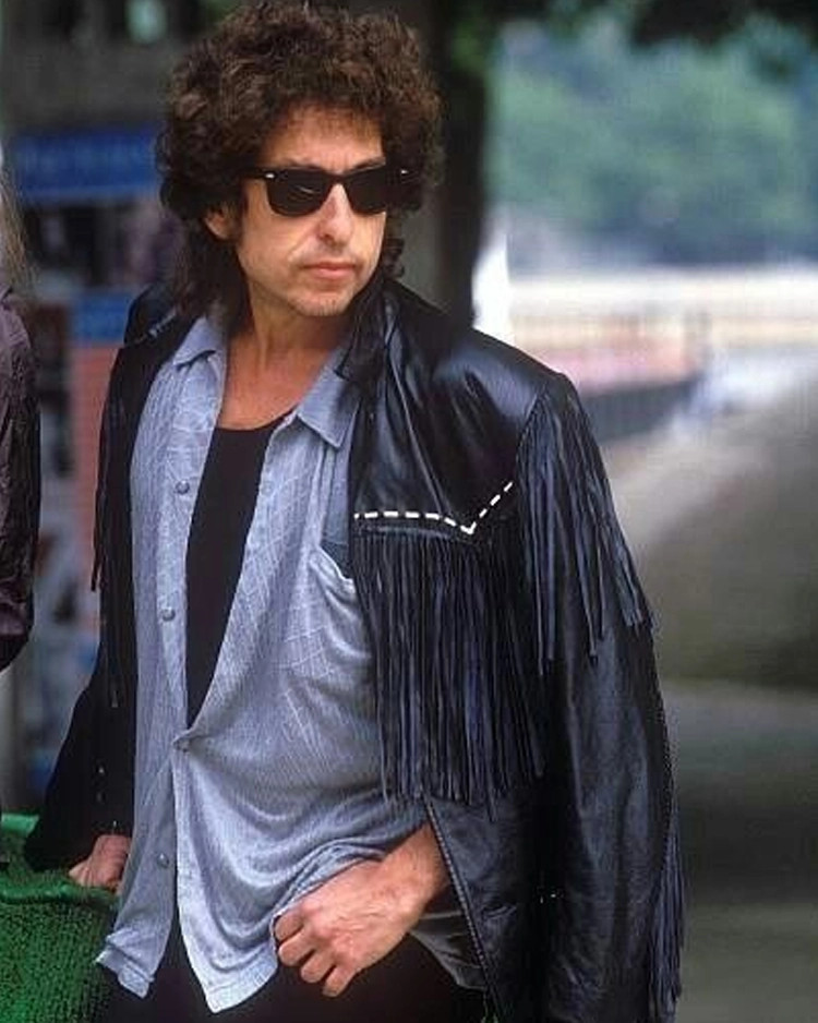 Bob Dylan Black Leather Jacket