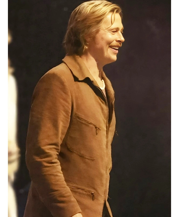 Cliff Booth The Adventures Of Cliff Booth 2026 Suede Jacket