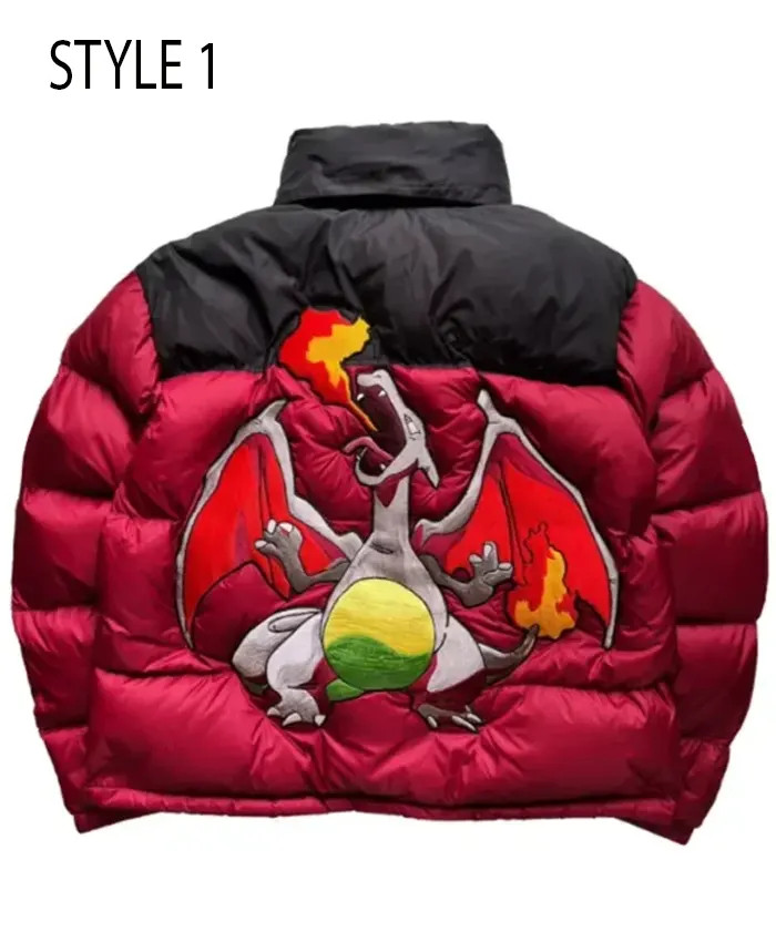 Pokemon Nuptse Puffer Jacket