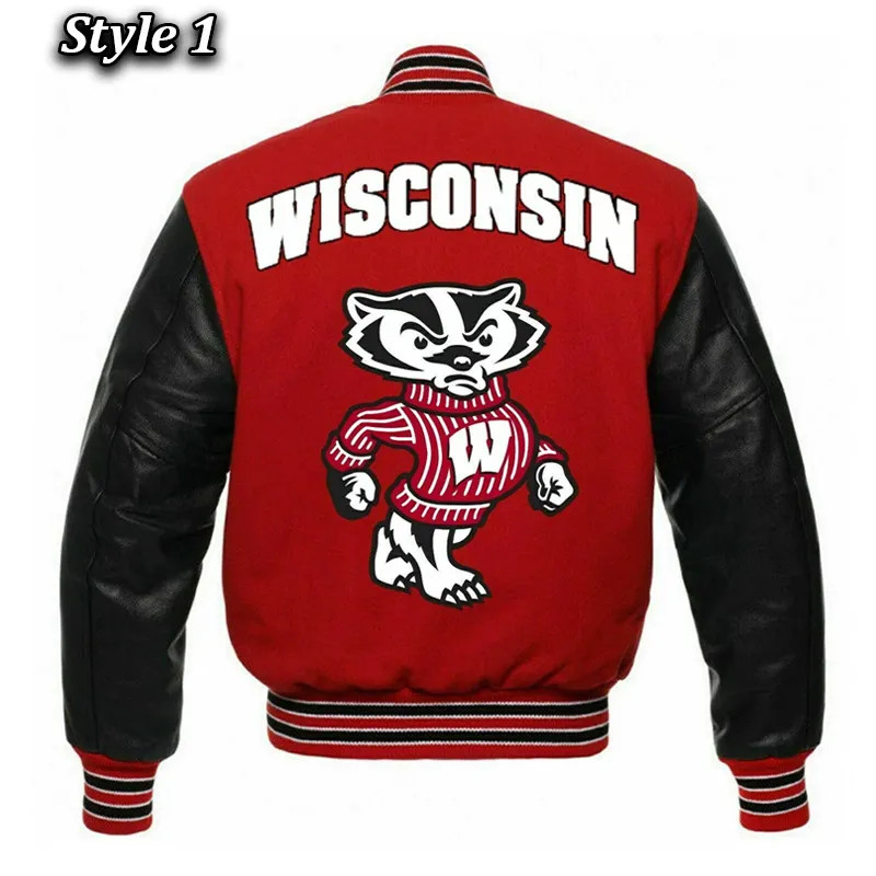 Wisconsin Badgers Varsity Jacket