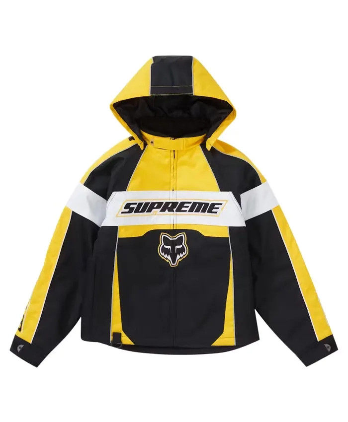 Supreme Fox Motorcycle Racing Jacket