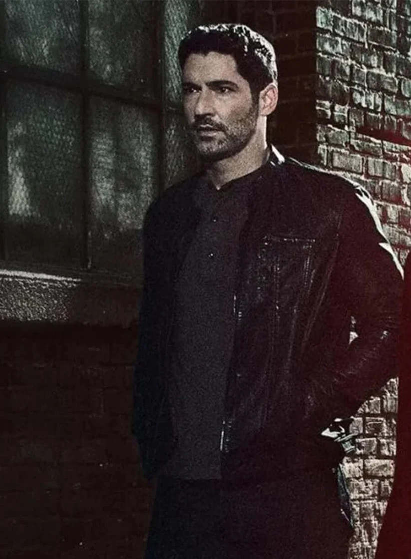 Tom Ellis CIA 2026 Leather Jacket